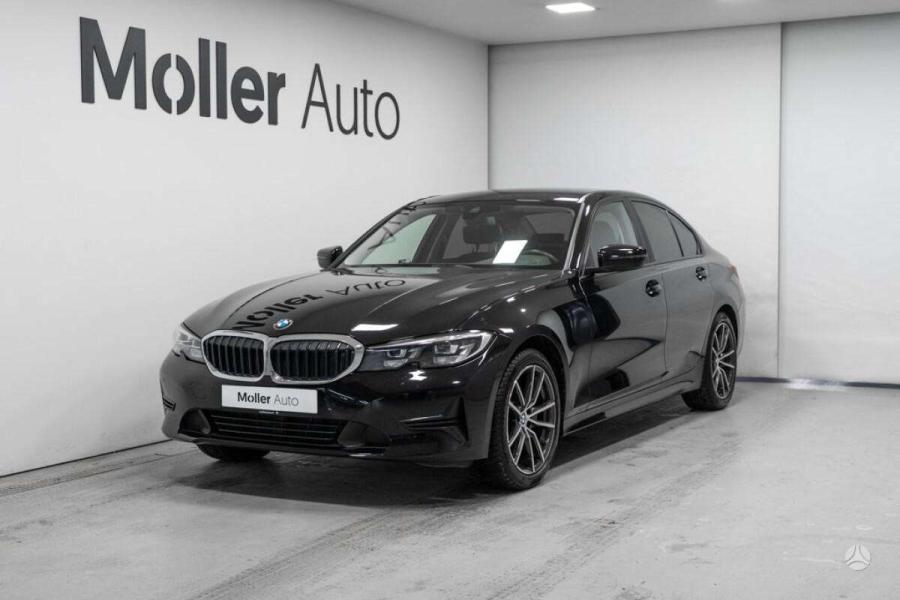 Melns BMW 318 2021 Viļņa, ar dzinēja tilpumu 2.00 L un nobraukumu 70 tūkst. km par 22550 €, foto 1 vietnē AUTOMOTO.COM.LV