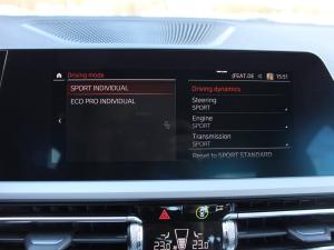 Black BMW 318 2021 in Vilnius, with an engine capacity of 2.00 L and mileage of 39 thousand km for 24750 €, photo 25 on AUTOMOTO.COM.LV