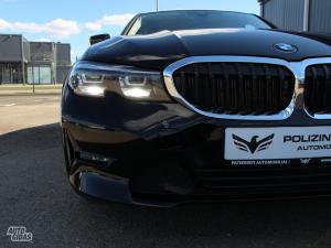 Black BMW 318 2021 in Vilnius, with an engine capacity of 2.00 L and mileage of 39 thousand km for 24750 €, photo 32 on AUTOMOTO.COM.LV
