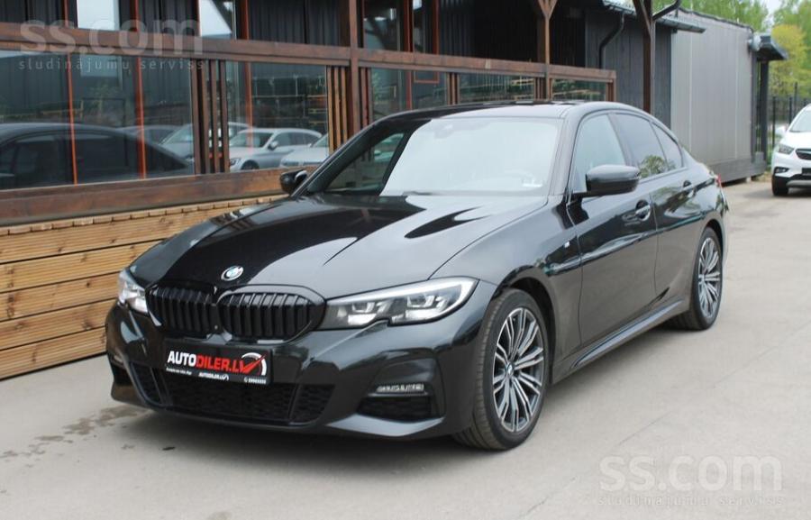 Black BMW 318 2021 in Riga, with an engine capacity of 2.00 L and mileage of 0 thousand km for 23700 €, photo 4 on AUTOMOTO.COM.LV