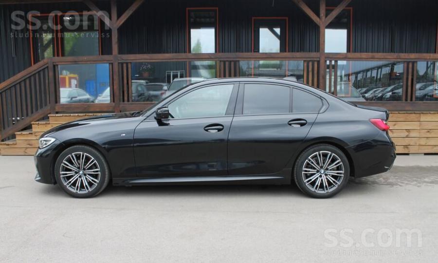 Black BMW 318 2021 in Riga, with an engine capacity of 2.00 L and mileage of 0 thousand km for 23700 €, photo 9 on AUTOMOTO.COM.LV