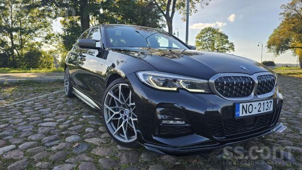 Melns BMW 318 2021 Daugavpils, ar dzinēja tilpumu 2.00 L un nobraukumu 60 tūkst. km par 29500 €, foto 1 vietnē AUTOMOTO.COM.LV