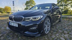 Black BMW 318 2021 in Daugavpils, with an engine capacity of 2.00 L and mileage of 60 thousand km for 29500 €, photo 6 on AUTOMOTO.COM.LV