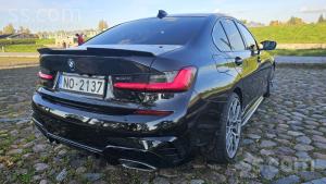 Black BMW 318 2021 in Daugavpils, with an engine capacity of 2.00 L and mileage of 60 thousand km for 29500 €, photo 8 on AUTOMOTO.COM.LV