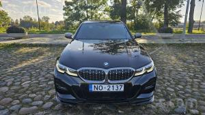 Black BMW 318 2021 in Daugavpils, with an engine capacity of 2.00 L and mileage of 60 thousand km for 29500 €, photo 9 on AUTOMOTO.COM.LV