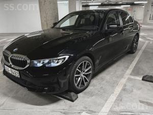 Black BMW 318 2022 in Riga, with an engine capacity of 2.00 L and mileage of 65 thousand km for 25800 €, photo 7 on AUTOMOTO.COM.LV