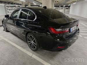 Black BMW 318 2022 in Riga, with an engine capacity of 2.00 L and mileage of 65 thousand km for 25800 €, photo 9 on AUTOMOTO.COM.LV