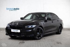 Black BMW 318 2024 in Vilnius, with an engine capacity of 2.00 L and mileage of 11 thousand km for 41441 €, photo 1 on AUTOMOTO.COM.LV