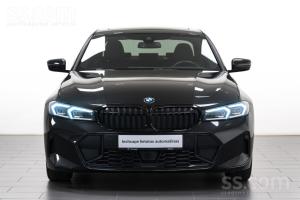 Black BMW 318 2024 in Riga, with an engine capacity of 2.00 L and mileage of 49 thousand km for 36500 €, photo 4 on AUTOMOTO.COM.LV