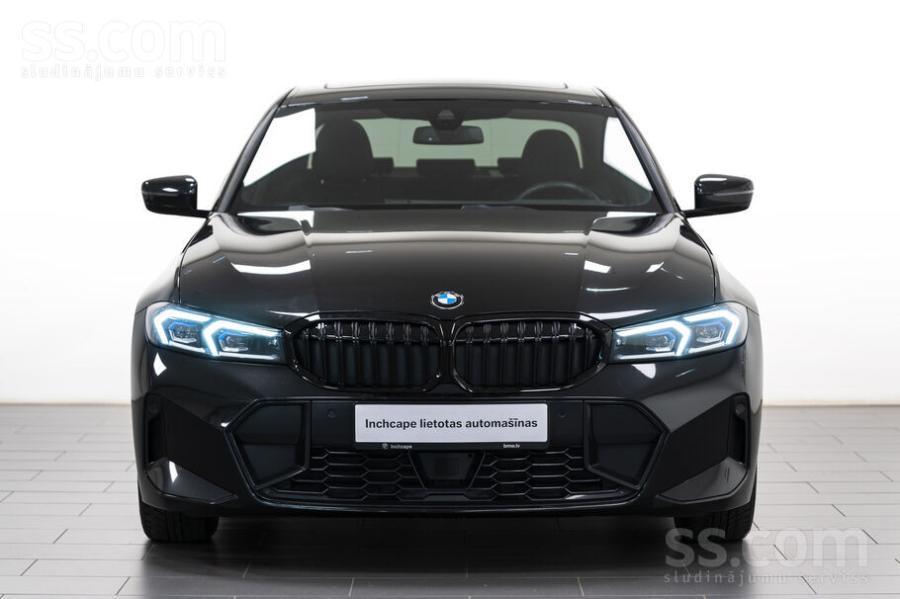 Black BMW 318 2024 in Riga, with an engine capacity of 2.00 L and mileage of 49 thousand km for 36500 €, photo 4 on AUTOMOTO.COM.LV