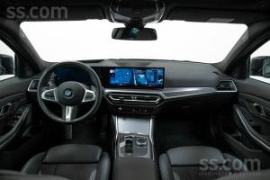 Black BMW 318 2024 in Riga, with an engine capacity of 2.00 L and mileage of 49 thousand km for 36500 €, photo 6 on AUTOMOTO.COM.LV