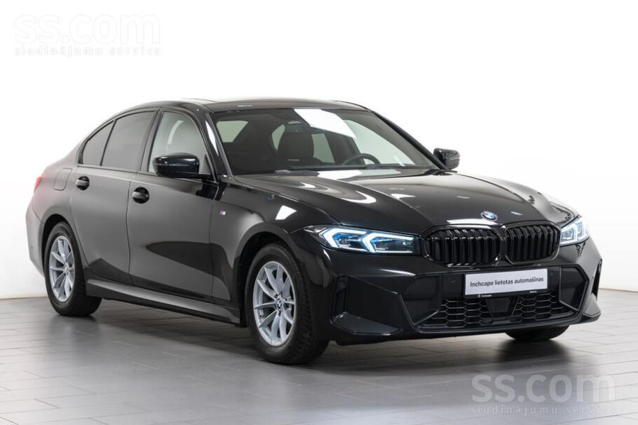 Black BMW 318 2024 in Riga, with an engine capacity of 2.00 L and mileage of 49 thousand km for 36500 €, photo 14 on AUTOMOTO.COM.LV