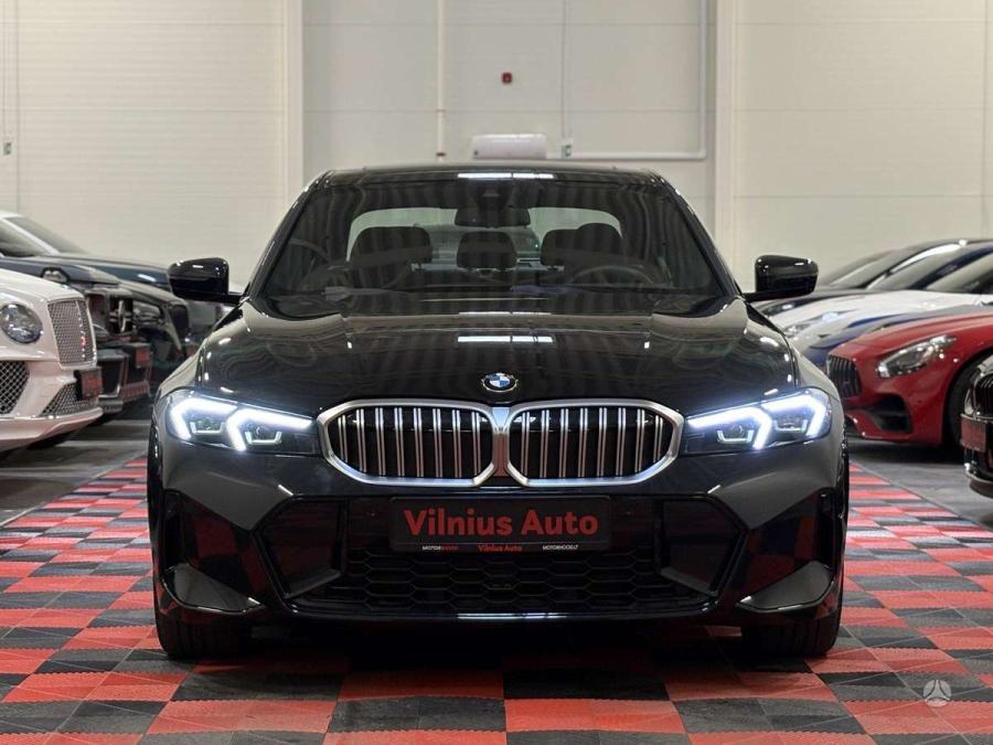 Black BMW 318 2025 in Vilnius, with an engine capacity of 1.97 L and mileage of 18 thousand km for 34500 €, photo 3 on AUTOMOTO.COM.LV