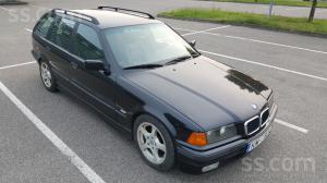 Black BMW 318 1998 in Riga, with an engine capacity of 1.80 L and mileage of 320 thousand km for 2100 €, photo 2 on AUTOMOTO.COM.LV