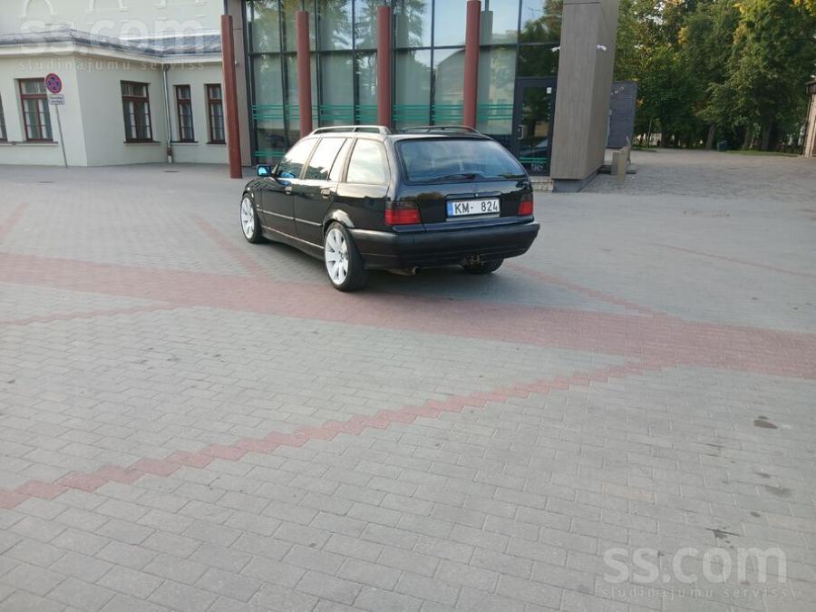 Black BMW 318 1998 in Dobele, with an engine capacity of 1.80 L and mileage of 320 thousand km for 2200 €, photo 4 on AUTOMOTO.COM.LV