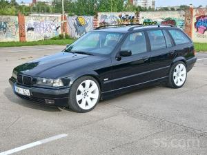 Black BMW 318 1998 in Dobele, with an engine capacity of 1.80 L and mileage of 320 thousand km for 2100 €, photo 6 on AUTOMOTO.COM.LV