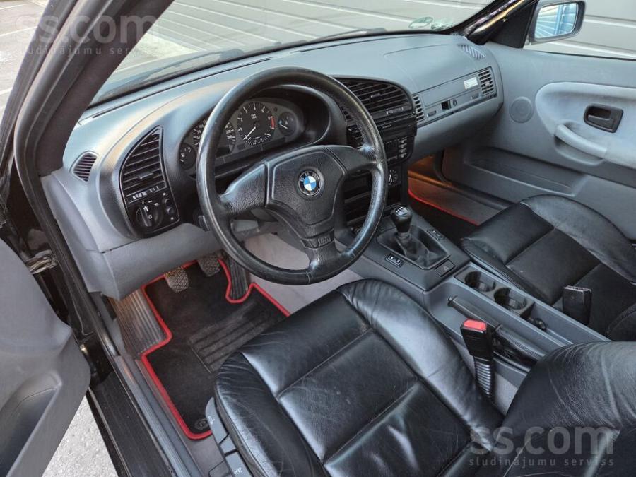 Melns BMW 318 1998 Rīga, ar dzinēja tilpumu 1.80 L un nobraukumu 314 tūkst. km par 2800 €, foto 10 vietnē AUTOMOTO.COM.LV