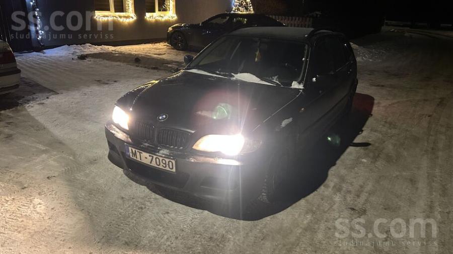 Melns BMW 318 2002 Limbaži, ar dzinēja tilpumu 1.80 L un nobraukumu 385 tūkst. km par 850 €, foto 1 vietnē AUTOMOTO.COM.LV