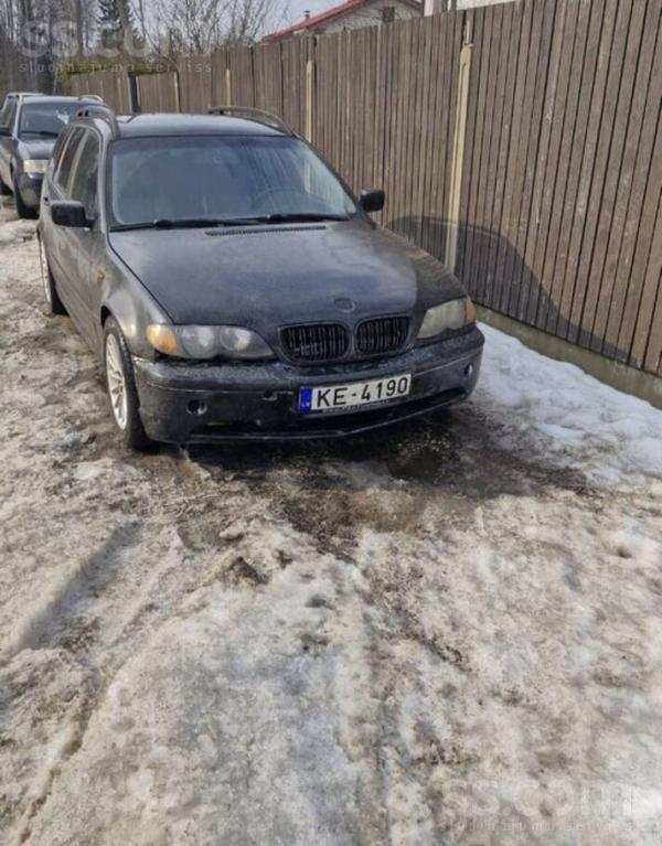 Черный БМВ 318 2002 в Рига, объемом двигателя 2.00 л и пробегом 460 тыс. км за 1300 €, фото 2 на AUTOMOTO.COM.LV