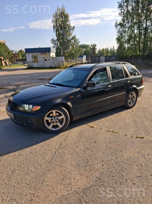 Black BMW 318 2002 in Gulbene, with an engine capacity of 2.00 L and mileage of 477 thousand km for 1850 €, photo 3 on AUTOMOTO.COM.LV