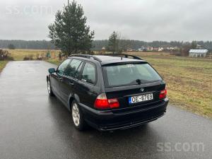 Black BMW 318 2003 in Riga, with an engine capacity of 2.00 L and mileage of 371 thousand km for 3000 €, photo 5 on AUTOMOTO.COM.LV