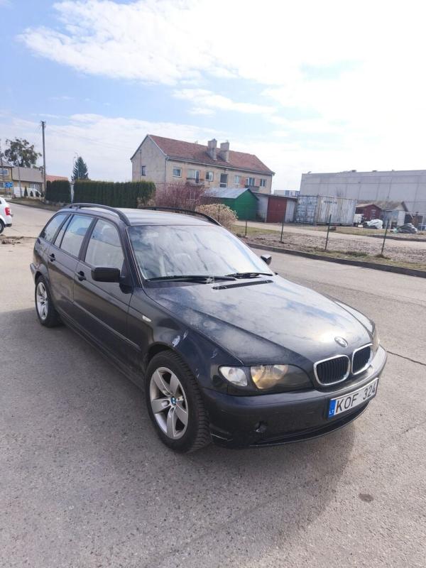 Melns BMW 318 2003 Kauņa, ar dzinēja tilpumu 2.00 L un nobraukumu 325 tūkst. km par 850 €, foto 3 vietnē AUTOMOTO.COM.LV