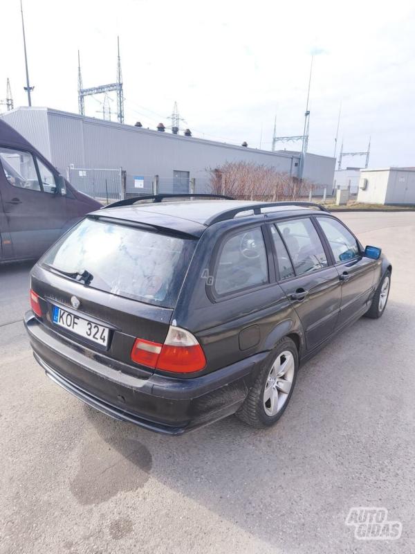 Melns BMW 318 2003 Kauņa, ar dzinēja tilpumu 2.00 L un nobraukumu 325 tūkst. km par 850 €, foto 4 vietnē AUTOMOTO.COM.LV
