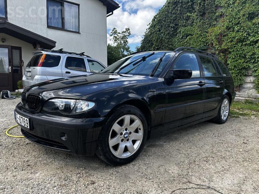 Black BMW 318 2003 in Riga, with an engine capacity of 2.00 L and mileage of 375 thousand km for 2500 €, photo 4 on AUTOMOTO.COM.LV