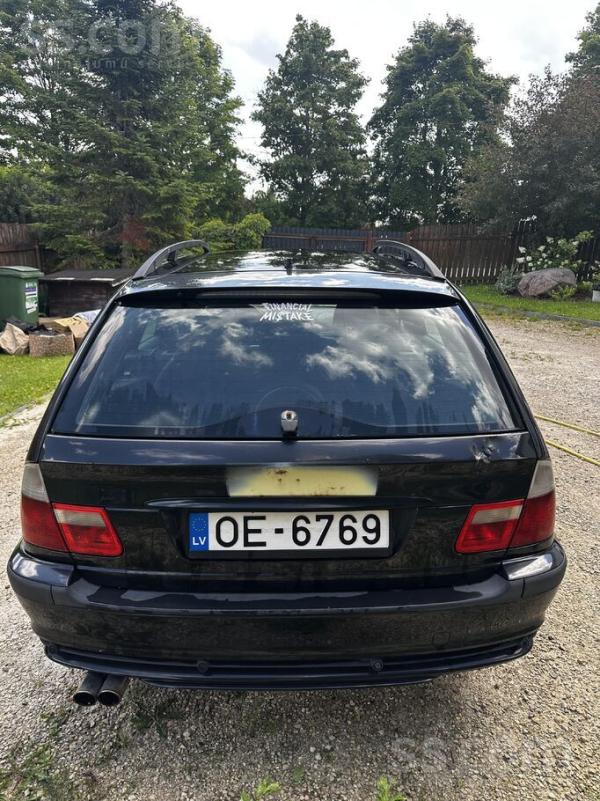 Melns BMW 318 2003 Rīga, ar dzinēja tilpumu 2.00 L un nobraukumu 375 tūkst. km par 2500 €, foto 5 vietnē AUTOMOTO.COM.LV