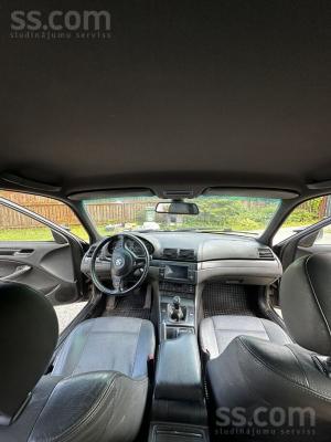 Black BMW 318 2003 in Riga, with an engine capacity of 2.00 L and mileage of 375 thousand km for 2500 €, photo 14 on AUTOMOTO.COM.LV