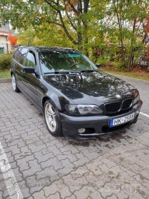 Black BMW 318 2003 in Jelgava, with an engine capacity of 2.50 L and mileage of 388 thousand km for 2500 €, photo 4 on AUTOMOTO.COM.LV