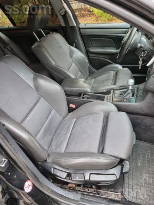Black BMW 318 2003 in Jelgava, with an engine capacity of 2.50 L and mileage of 388 thousand km for 2500 €, photo 10 on AUTOMOTO.COM.LV