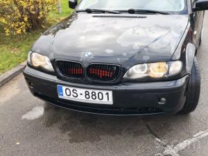 Black BMW 318 2003 in Tukums, with an engine capacity of 2.00 L and mileage of 420 thousand km for 1650 €, photo 3 on AUTOMOTO.COM.LV