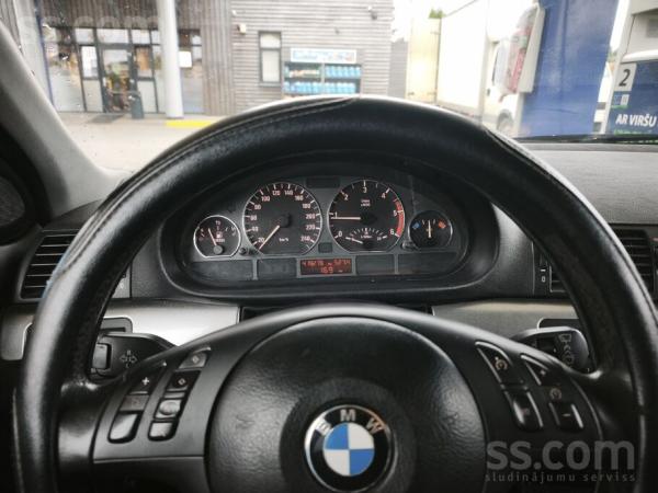 Black BMW 318 2003 in Tukums, with an engine capacity of 2.00 L and mileage of 420 thousand km for 1650 €, photo 9 on AUTOMOTO.COM.LV