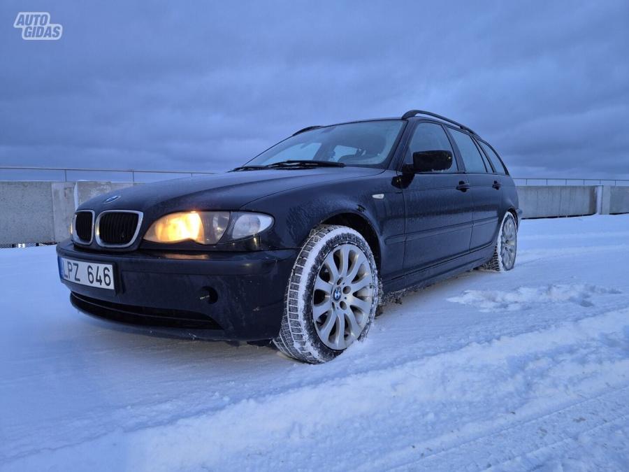 Black BMW 318 2004 in Vilnius, with an engine capacity of 2.00 L and mileage of 324 thousand km for 1300 €, photo 1 on AUTOMOTO.COM.LV