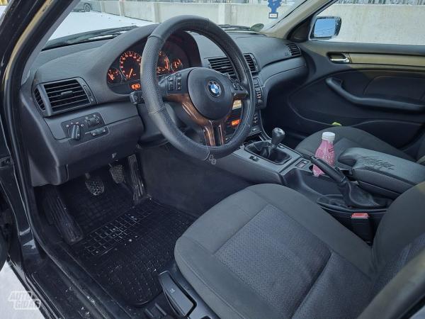 Black BMW 318 2004 in Vilnius, with an engine capacity of 2.00 L and mileage of 324 thousand km for 1300 €, photo 6 on AUTOMOTO.COM.LV