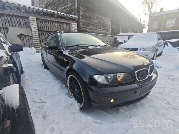 Black BMW 318 2004 in Liepaja, with an engine capacity of 2.00 L and mileage of 350 thousand km for 1500 €, photo 3 on AUTOMOTO.COM.LV