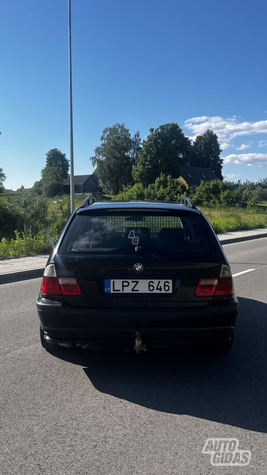 Black BMW 318 2004 in Alytus, with an engine capacity of 2.00 L and mileage of 340 thousand km for 1100 €, photo 5 on AUTOMOTO.COM.LV