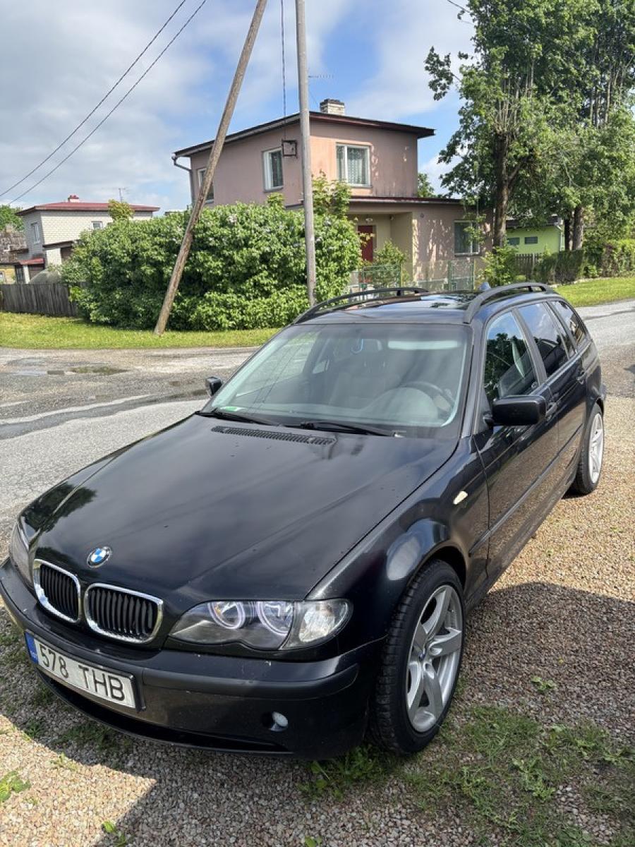 Melns BMW 318 2004 Tapa, ar dzinēja tilpumu 2.00 L un nobraukumu 255 tūkst. km par 2900 €, foto 7 vietnē AUTOMOTO.COM.LV