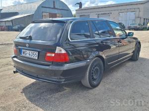 Black BMW 318 2004 in Limbazi, with an engine capacity of 2.20 L and mileage of 301 thousand km for 2650 €, photo 5 on AUTOMOTO.COM.LV