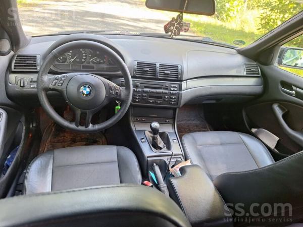 Melns BMW 318 2004 Limbaži, ar dzinēja tilpumu 2.20 L un nobraukumu 301 tūkst. km par 2650 €, foto 6 vietnē AUTOMOTO.COM.LV