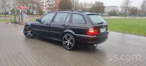 Black BMW 318 2005 in Riga, with an engine capacity of 2.00 L and mileage of 144 thousand km for 3890 €, photo 16 on AUTOMOTO.COM.LV