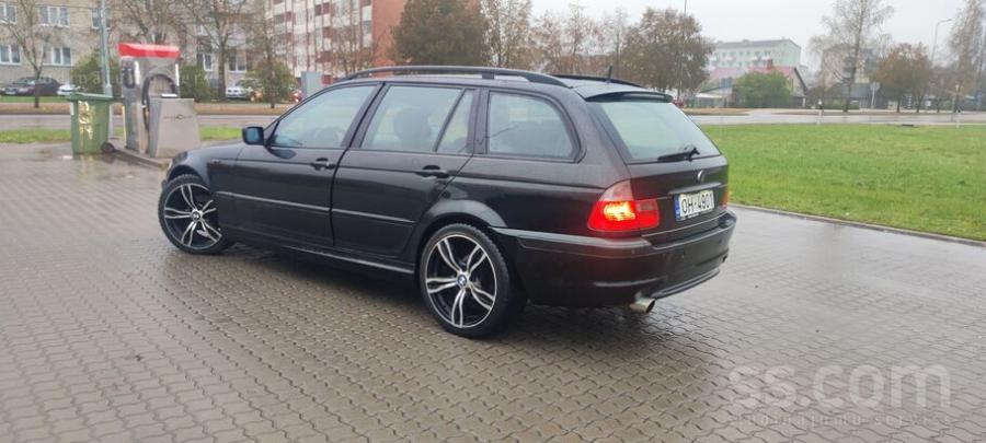 Black BMW 318 2005 in Riga, with an engine capacity of 2.00 L and mileage of 144 thousand km for 3890 €, photo 16 on AUTOMOTO.COM.LV