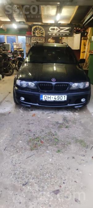 Black BMW 318 2005 in Riga, with an engine capacity of 2.00 L and mileage of 144 thousand km for 3890 €, photo 21 on AUTOMOTO.COM.LV