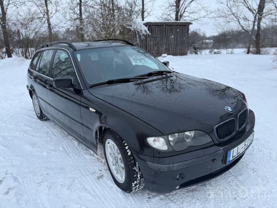 Black BMW 318 2005 in Balvi, with an engine capacity of 2.00 L and mileage of 288 thousand km for 2500 €, photo 2 on AUTOMOTO.COM.LV