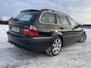 Black BMW 318 2005 in Riga, with an engine capacity of 2.00 L and mileage of 298 thousand km for 2550 €, photo 2 on AUTOMOTO.COM.LV