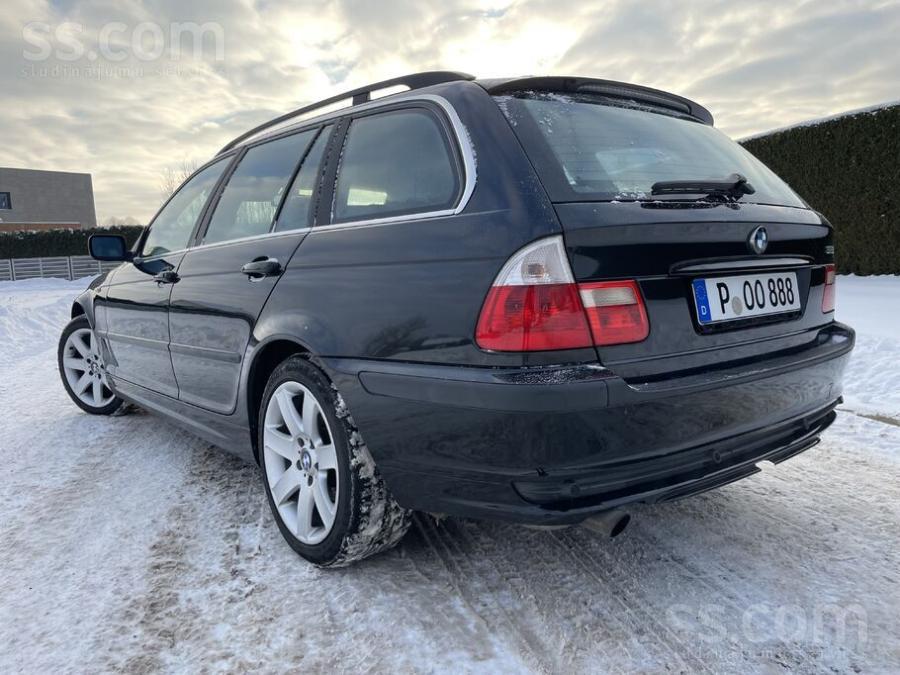 Black BMW 318 2005 in Riga, with an engine capacity of 2.00 L and mileage of 298 thousand km for 2550 €, photo 3 on AUTOMOTO.COM.LV