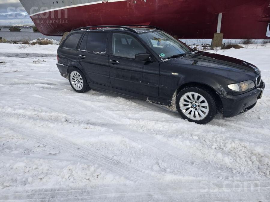 Melns BMW 318 2005 Ventspils, ar dzinēja tilpumu 2.00 L un nobraukumu 440 tūkst. km par 1450 €, foto 1 vietnē AUTOMOTO.COM.LV