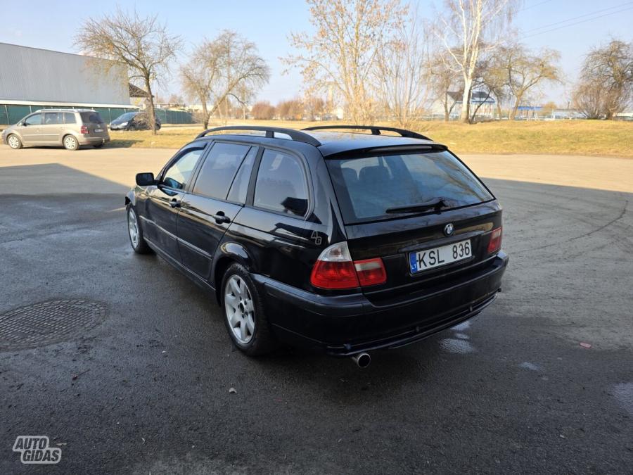 Black BMW 318 2005 in Marijampole, with an engine capacity of 2.00 L and mileage of 400 thousand km for 850 €, photo 3 on AUTOMOTO.COM.LV