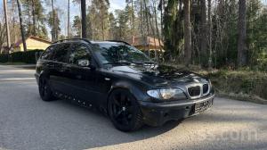 Black BMW 318 2005 in Riga, with an engine capacity of 1.80 L and mileage of 33 thousand km for 1700 €, photo 2 on AUTOMOTO.COM.LV